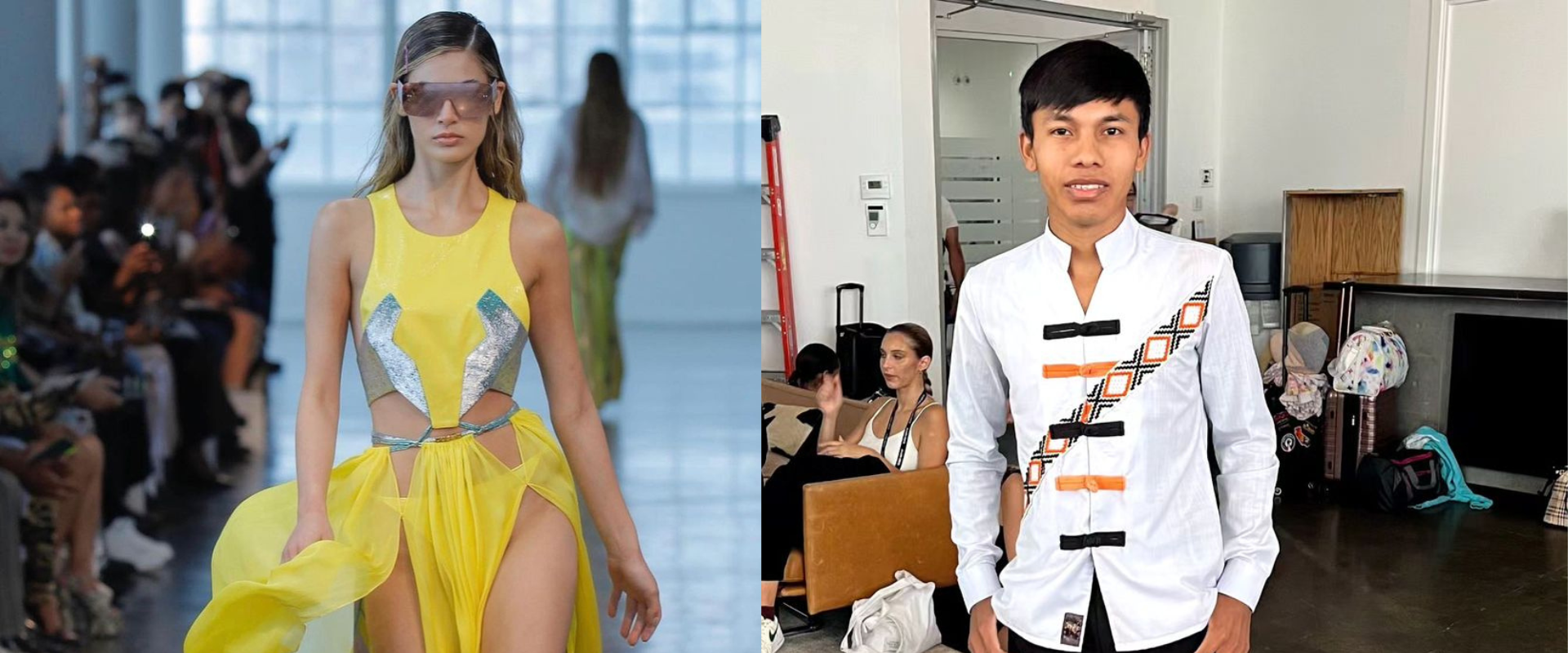 Ever Vera y modelo paraguaya brillaron en el New York Fashión Week - Dia