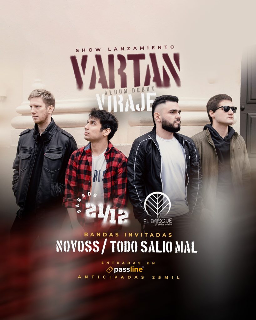 Vartan presenta su álbum debut “Viraje” - Dia